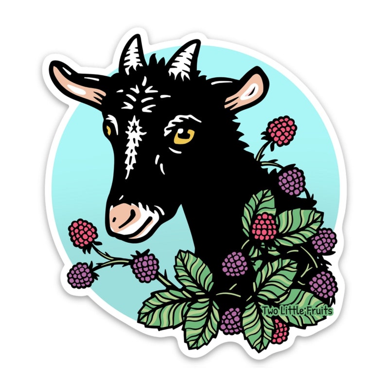 Cute Goat Stickers - Etsy