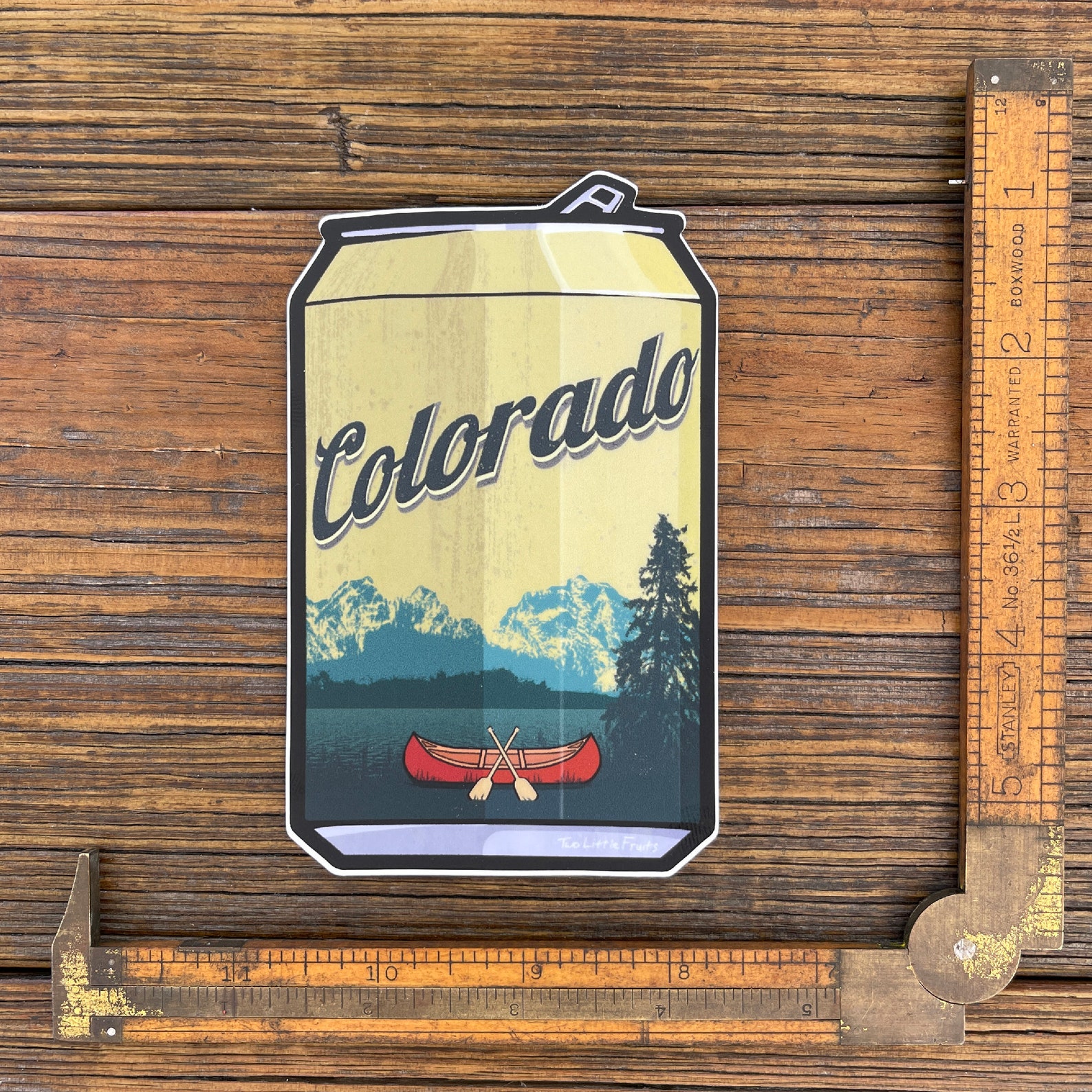 Colorado Beer Can Vinyl Sticker - Etsy