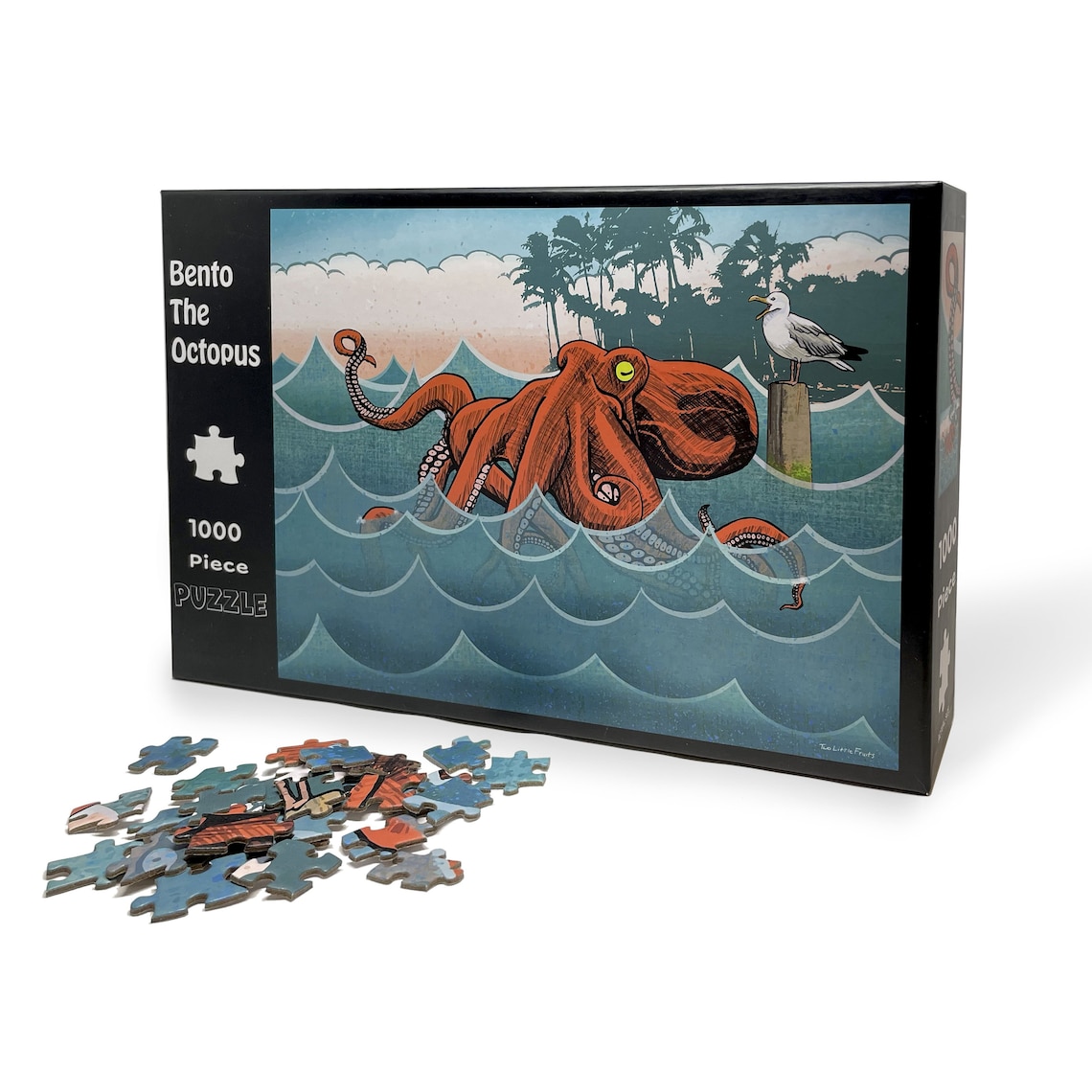 Octopus 1000 Piece Jigsaw Puzzle - Etsy