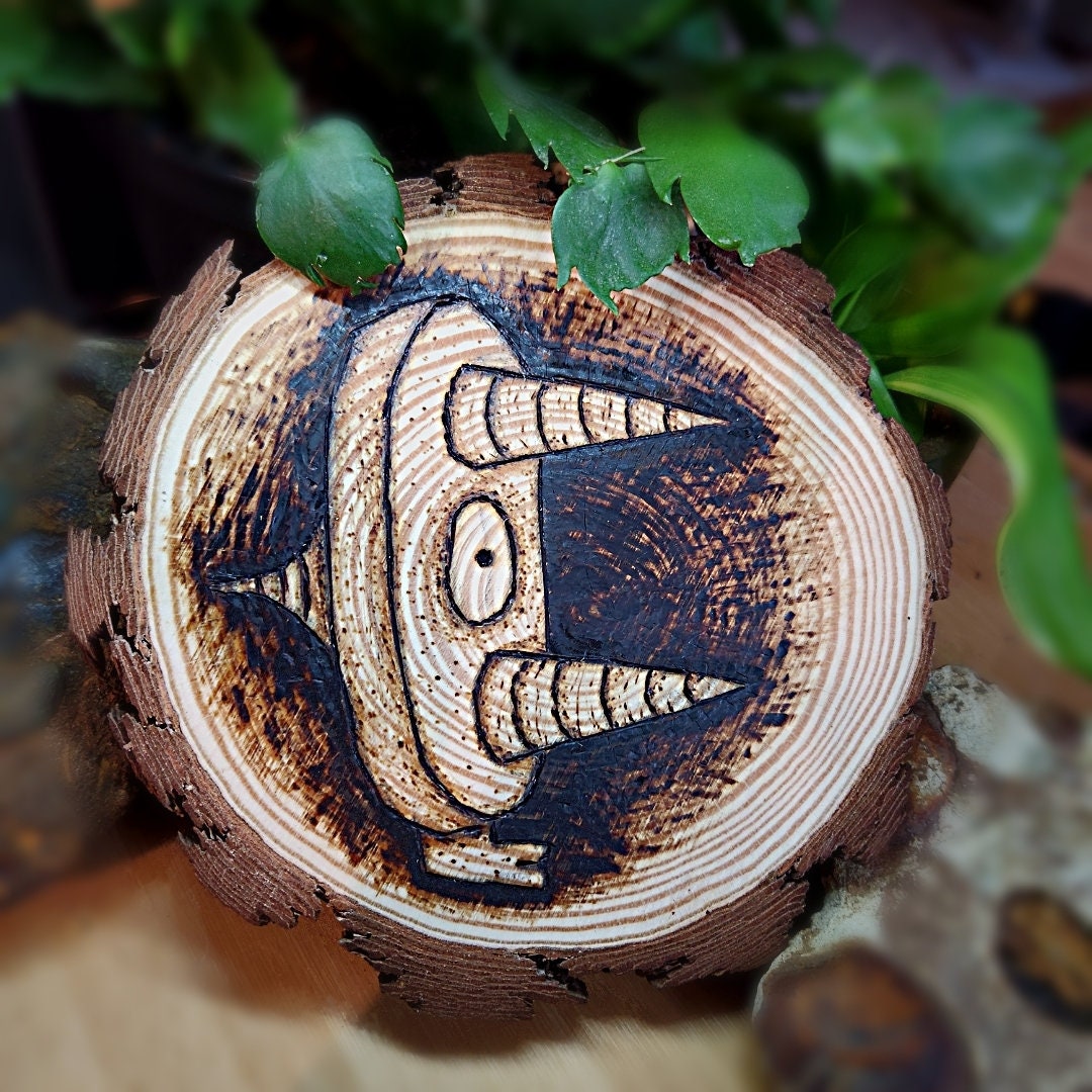 The Plug - Weird Wacky Woodburns - Etsy