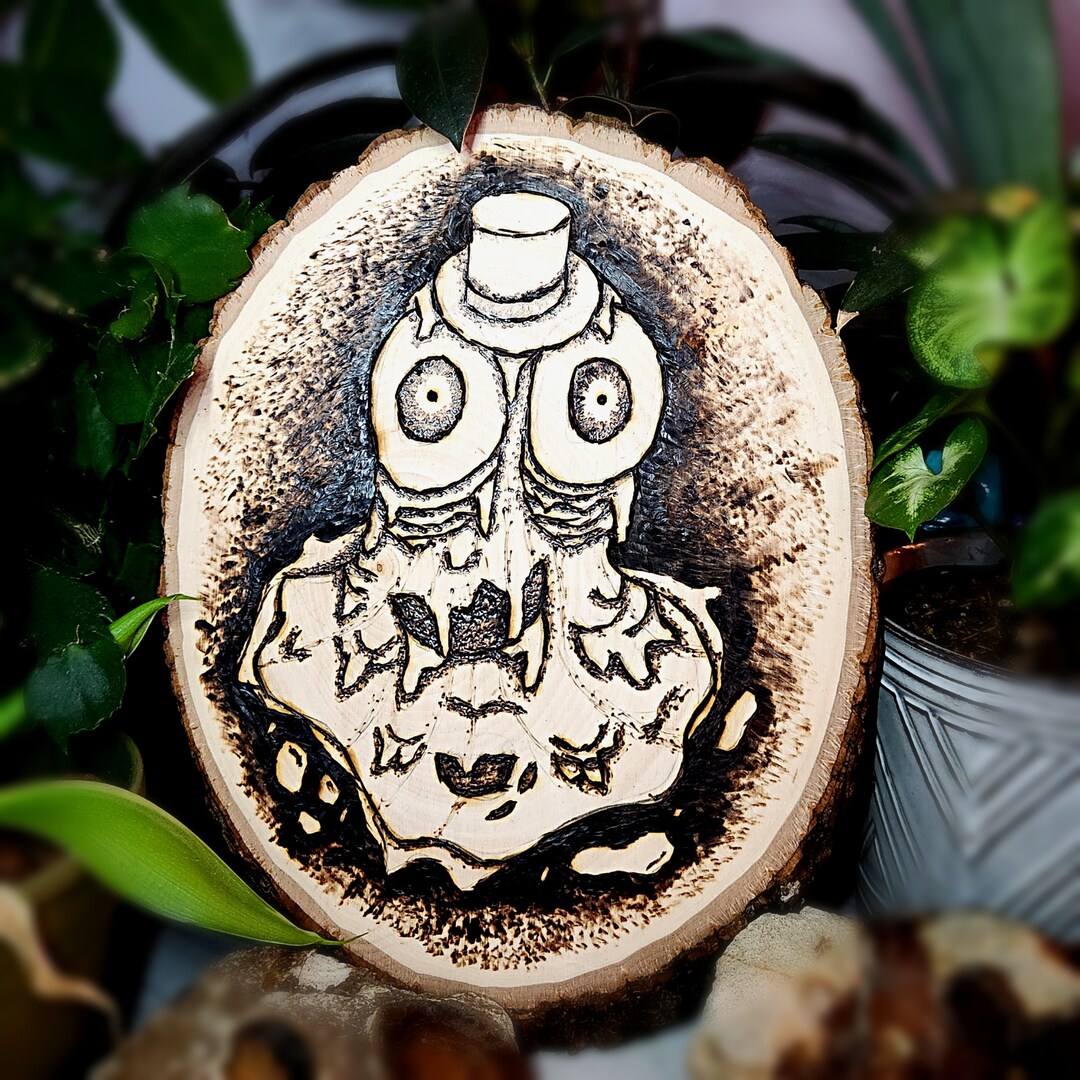 Cute Creepy Creatures Mr. GOOP Woodburning - Etsy
