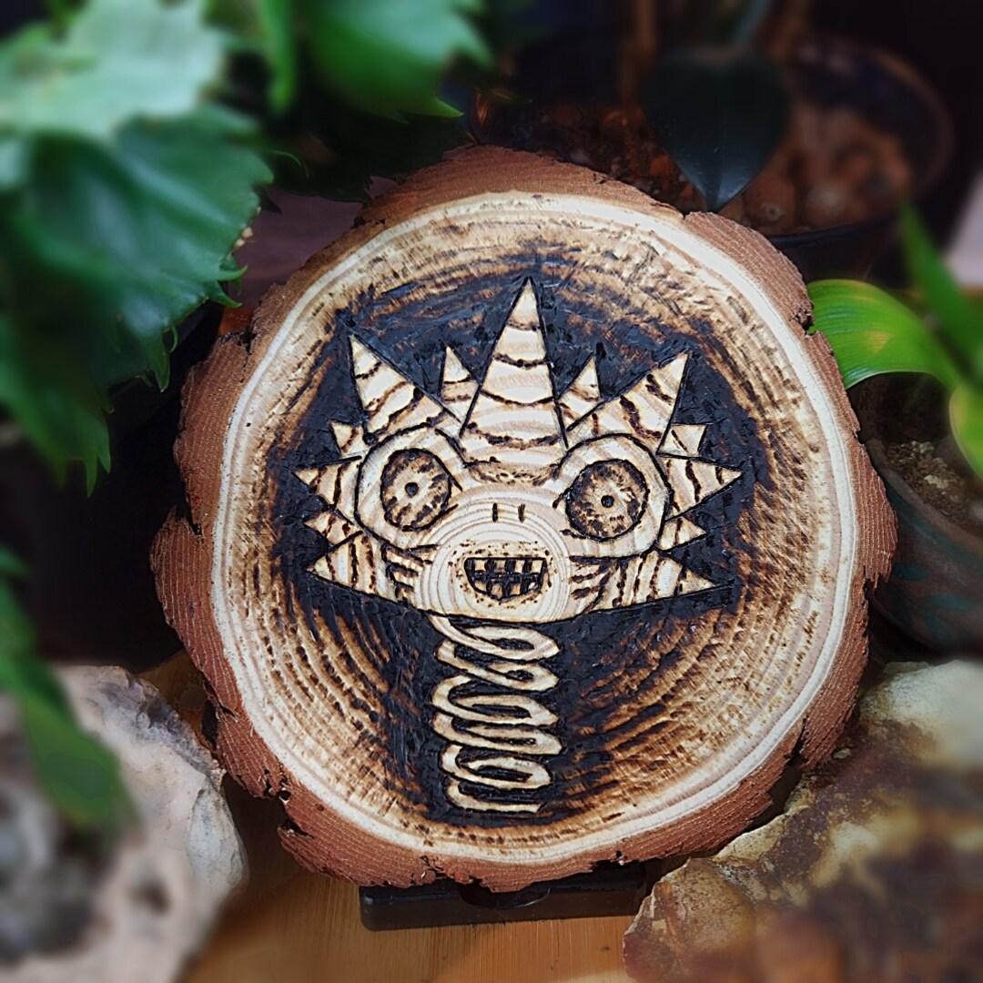 Spiked Pyrography - Sea Urch-spring - Etsy