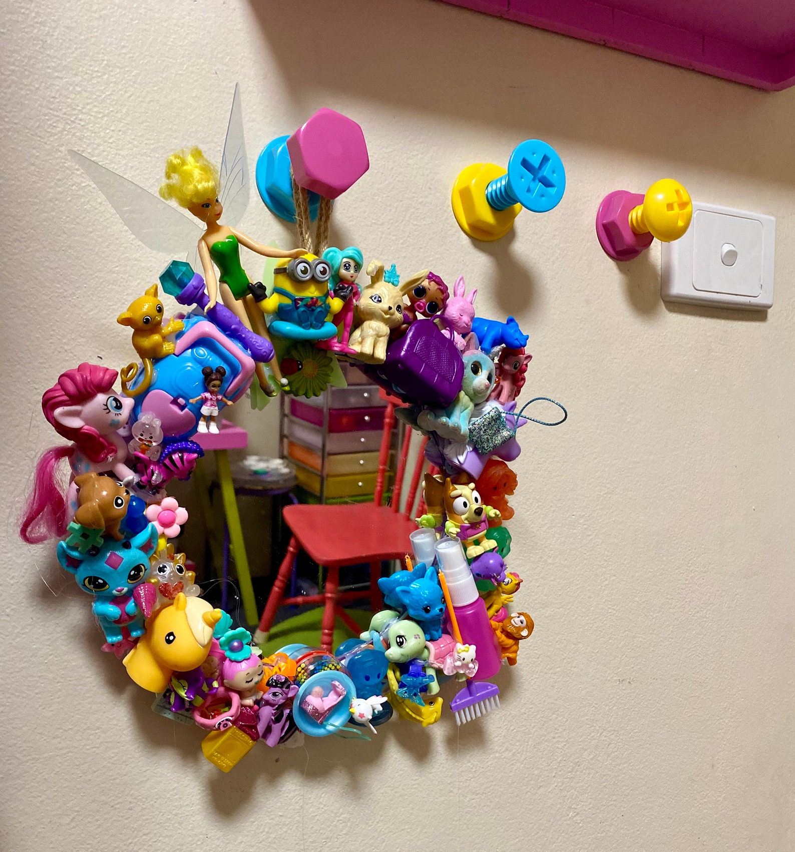 Upcycled Toy Frame Edge Mirrors - Etsy