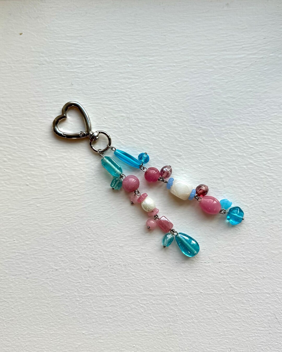 Trans Pride Flag Keychain | Subtle Lgbtq Pride Gift, Cute Beaded ...