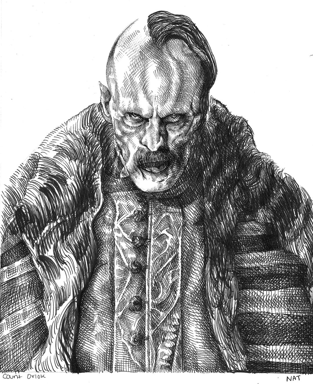 My Drawing of Nosferatu Prints - Etsy