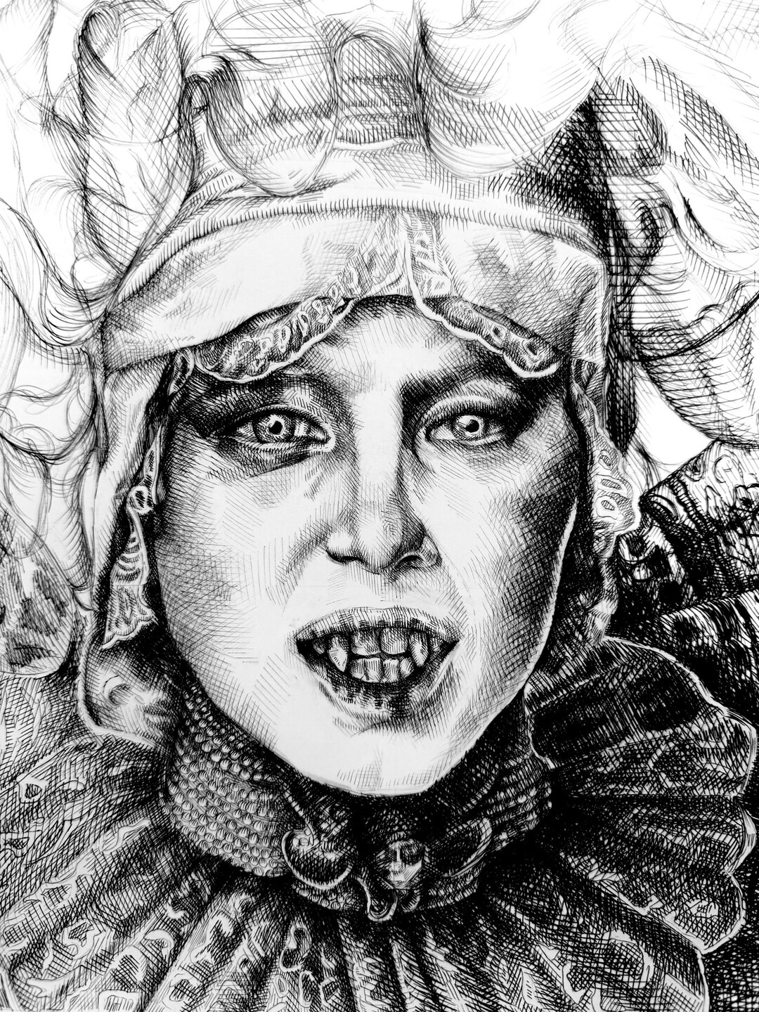 Bram Stokers Dracula Lucy Drawing Print - Etsy