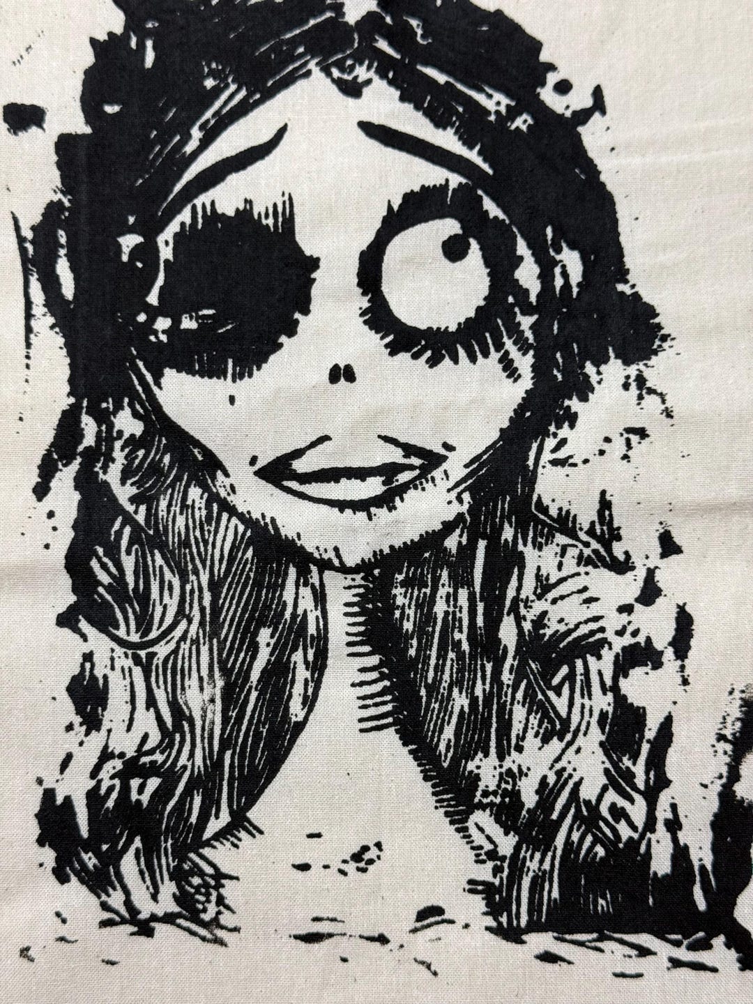 Screenprinted Emily From Corpse Bride Tote Bag - Etsy