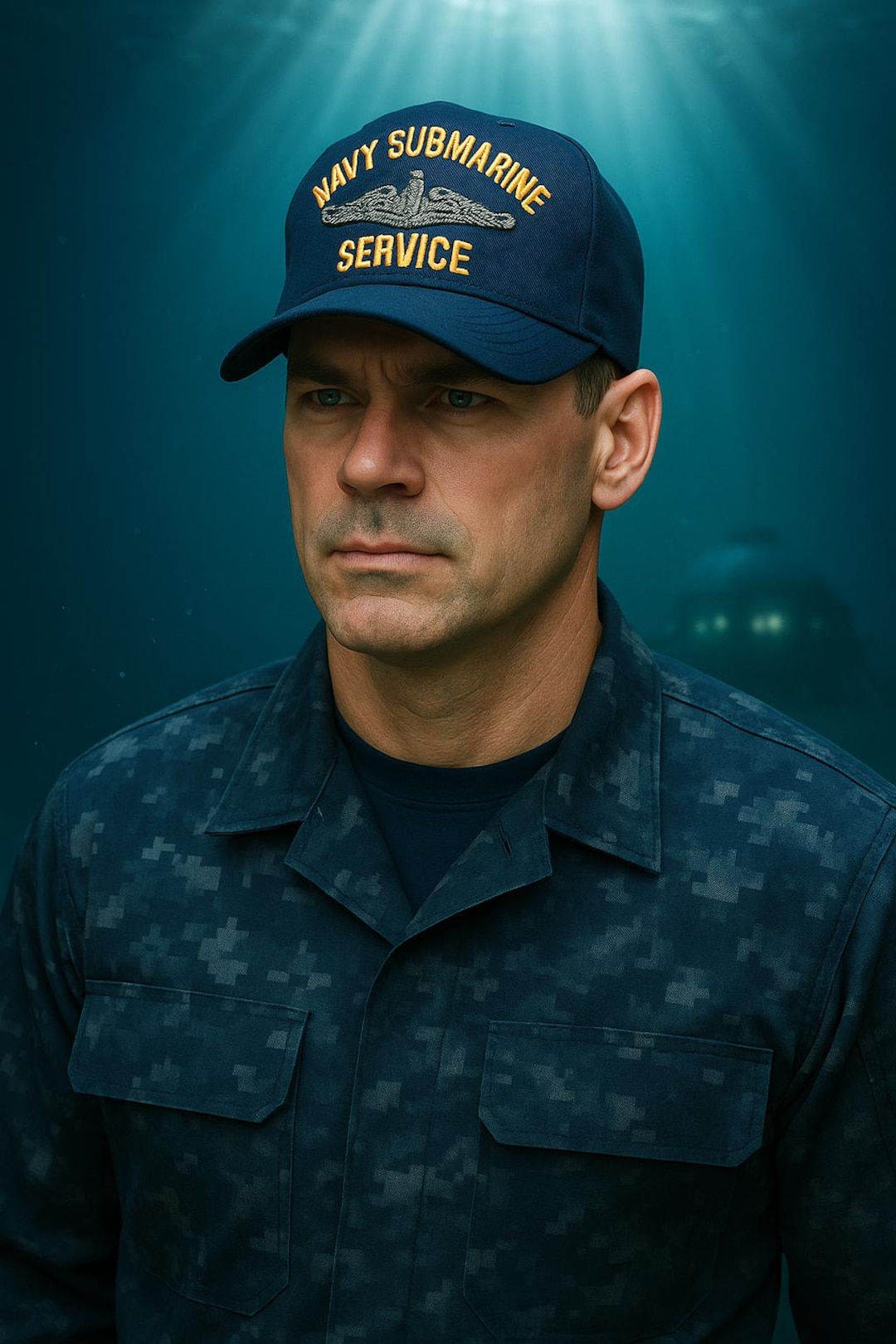 Navy Submarine Veteran Hat | Embroidered Military Cap | Free Shipping ...