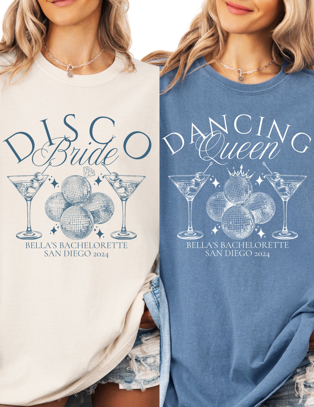 Disco Bride Bachelorette Shirt, Custom Mama Mia Bach Shirt, Dancing ...