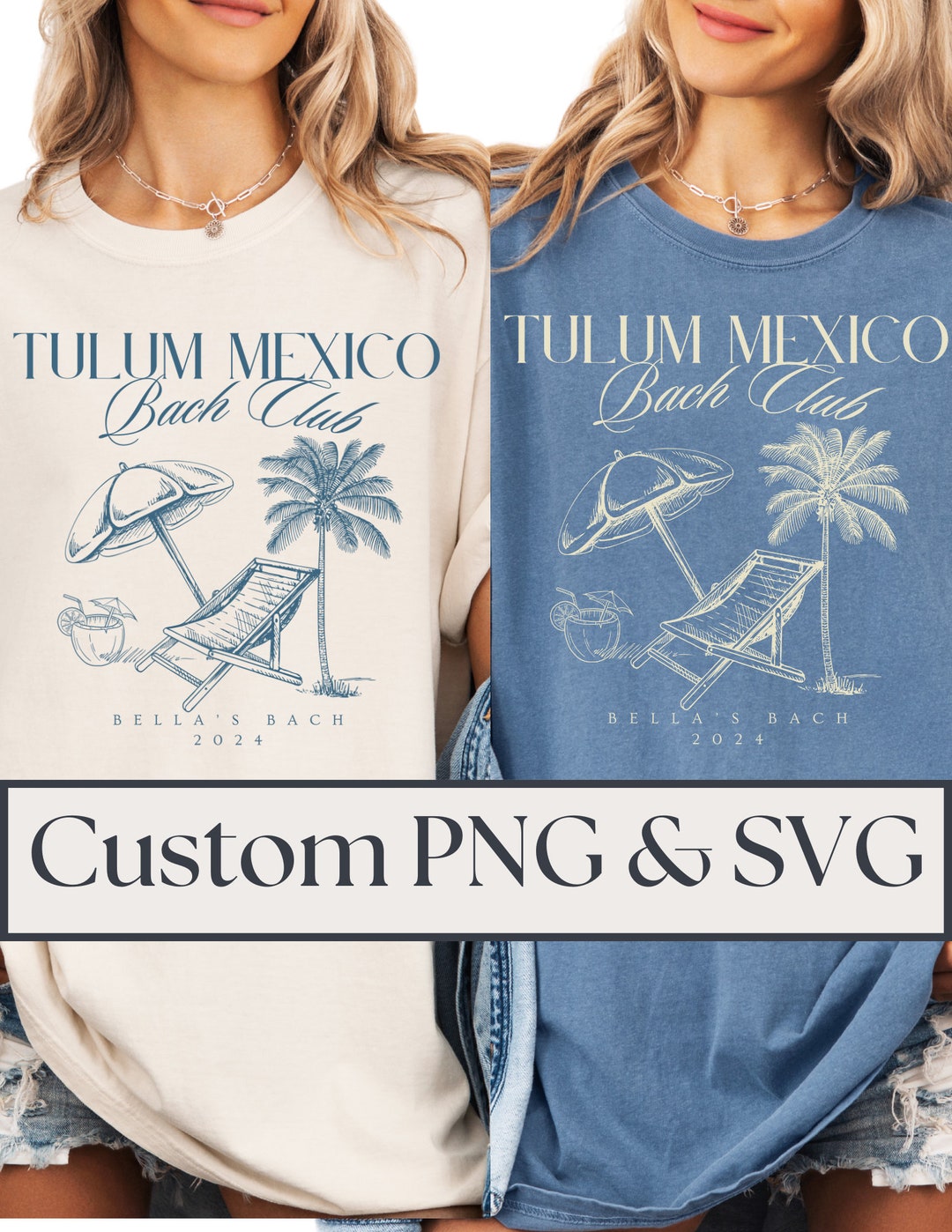 Custom Location Bach PNG & SVG, Tulum Bachelorette Png, Tulum ...
