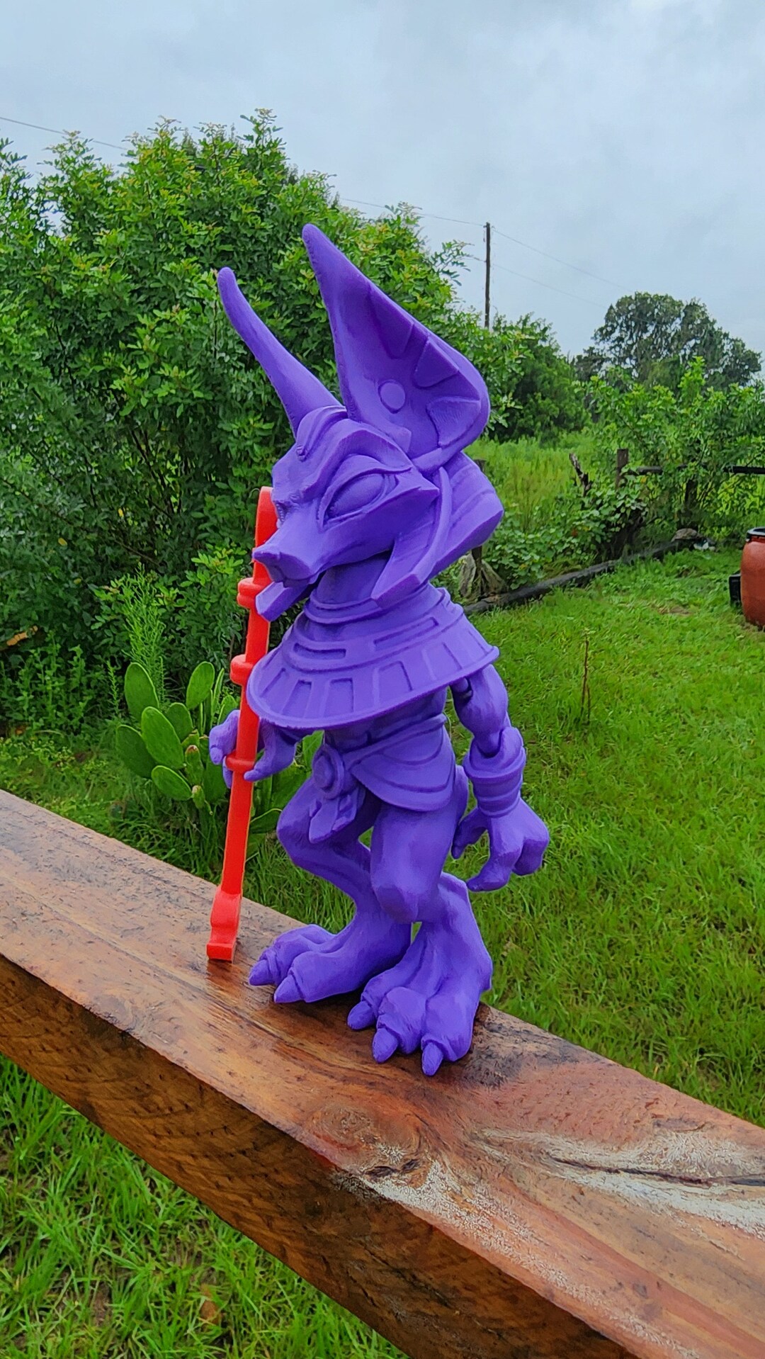 Anubis Statue: 7-inch Egyptian God Decor - Etsy