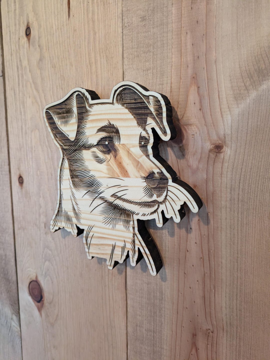 Charming Wooden Jack Russell Terrier Art– Perfect for Dog Lovers! - Etsy