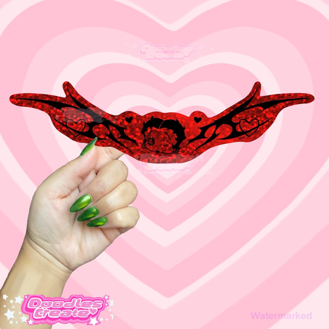 Y2k Tramp Stamp Glitter Tribal Decal STICKER - Etsy