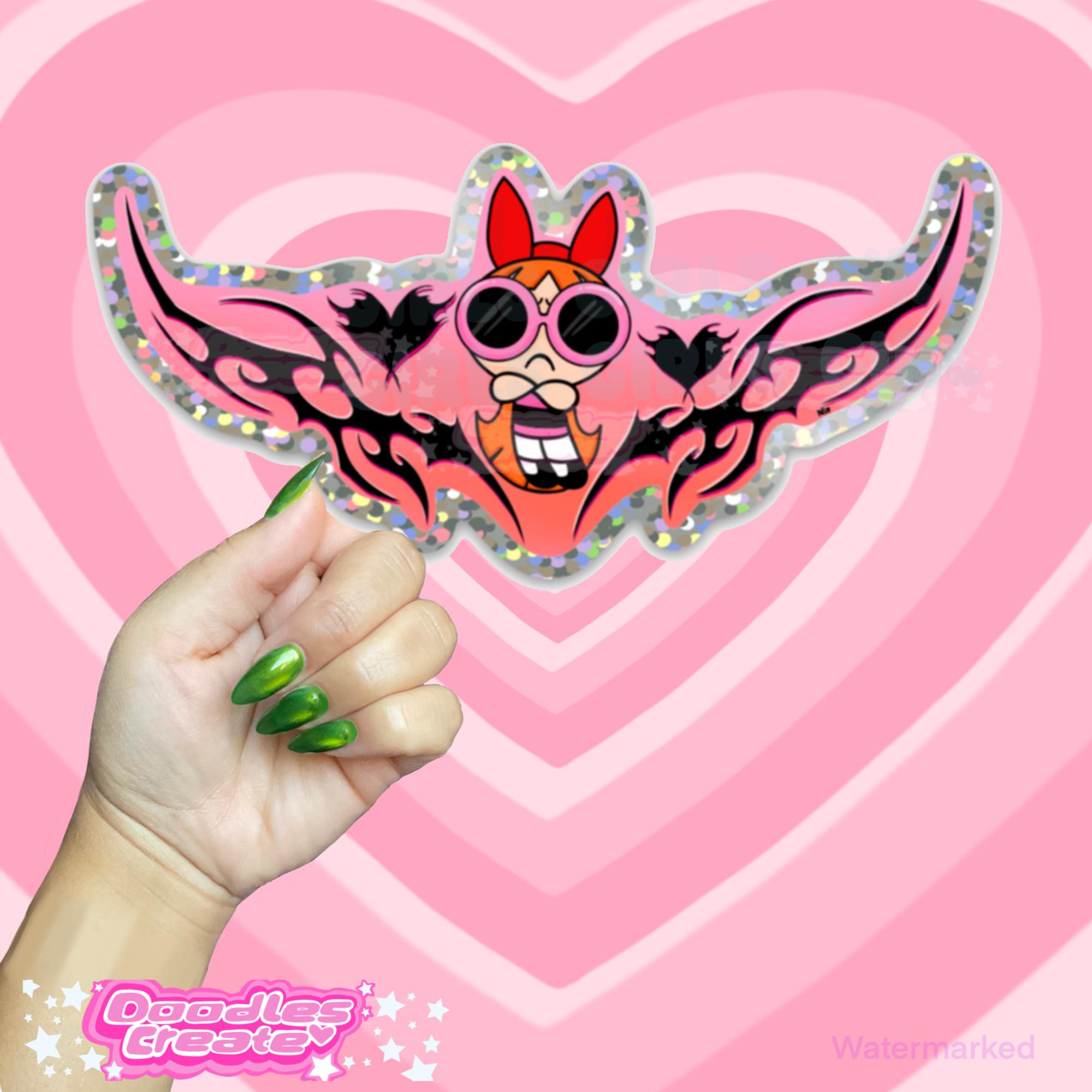 Powerpuff Girl Tramp Stamp Sticker - Etsy