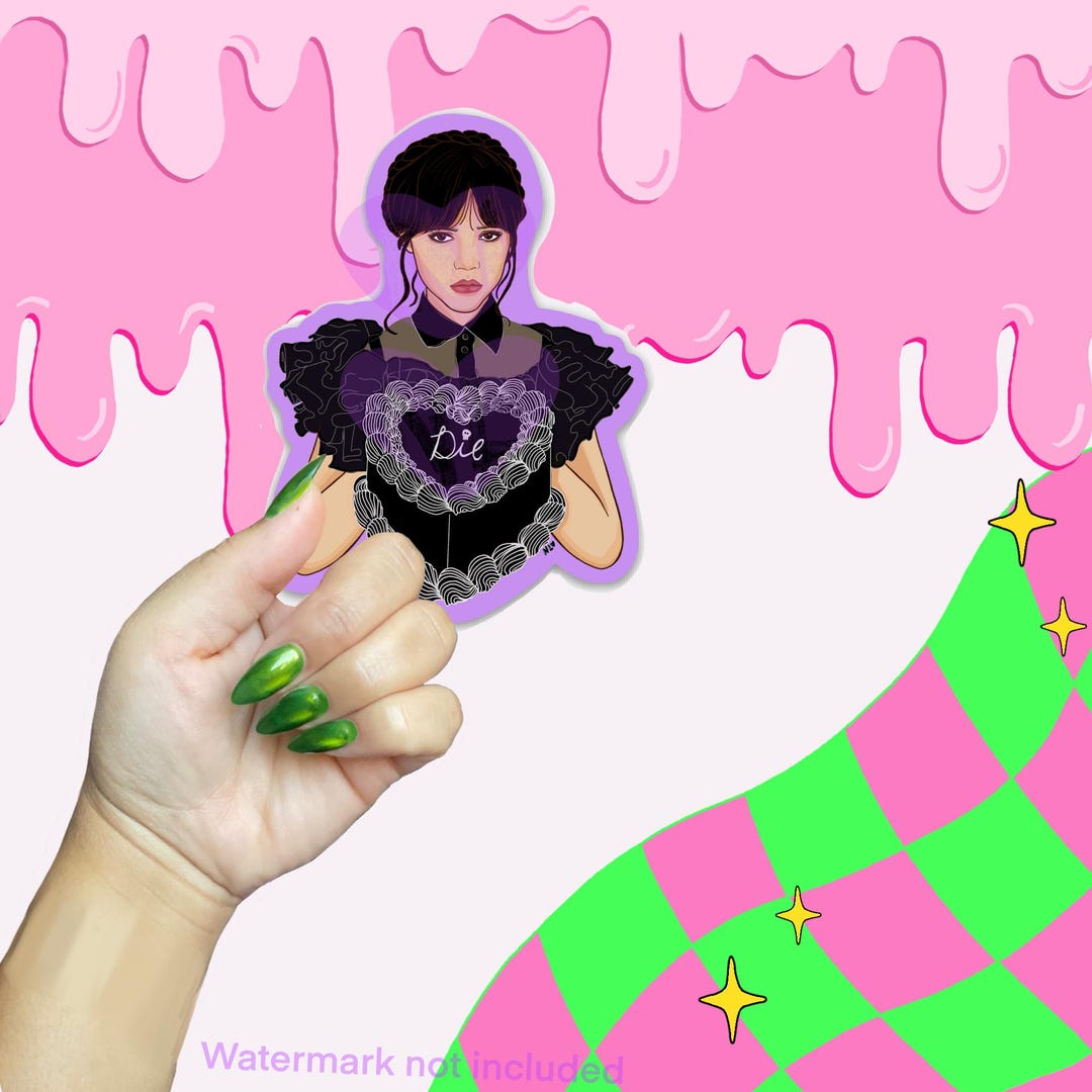 Wednesday Addams Birthday Cake - Etsy