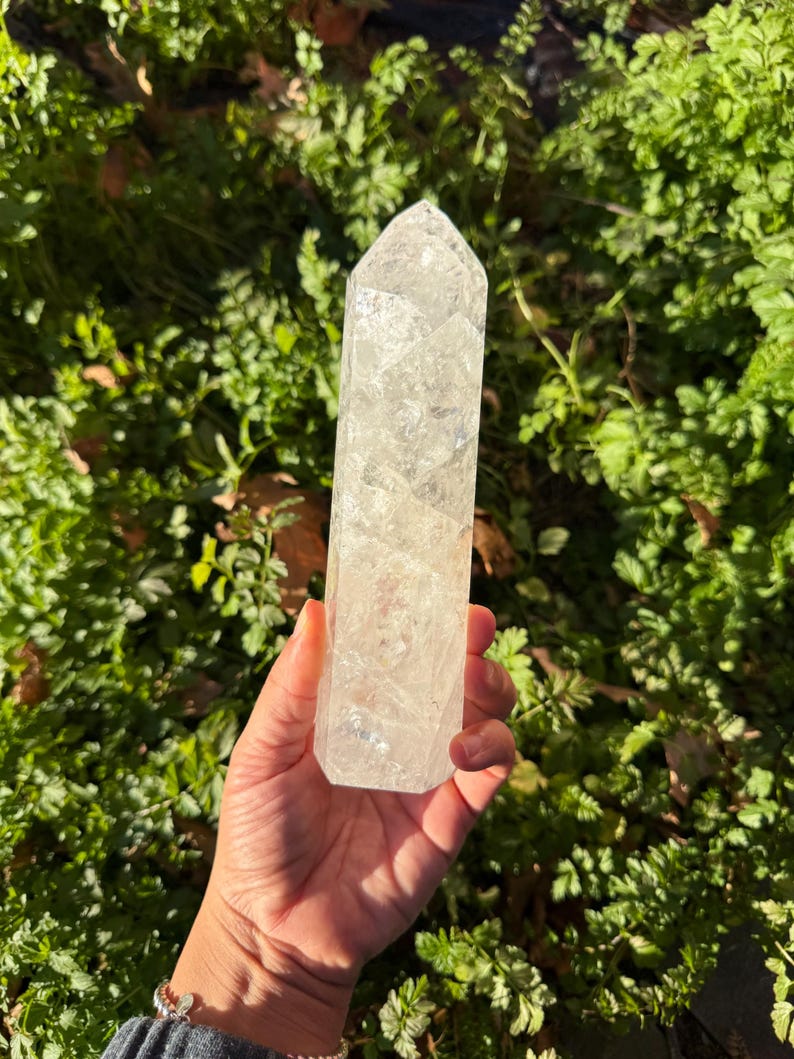 GORGEOUS Large Clear Quartz Crystal - Etsy