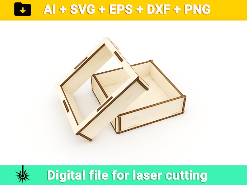 Expandable Tray Vector for CNC Svg Vector File, Vector Cut File, Cnc ...