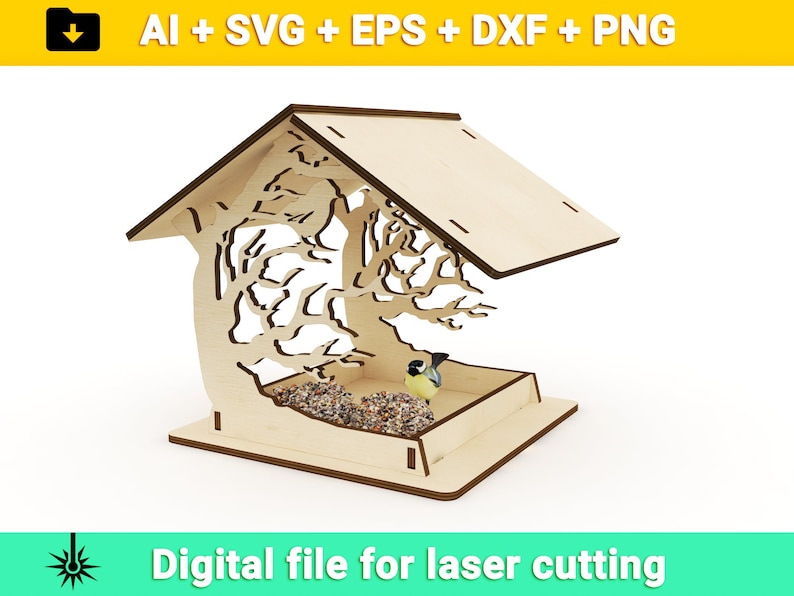 Patterned Feeder Vector for CNC Svg Vector File, Vector Cut File, Cnc ...