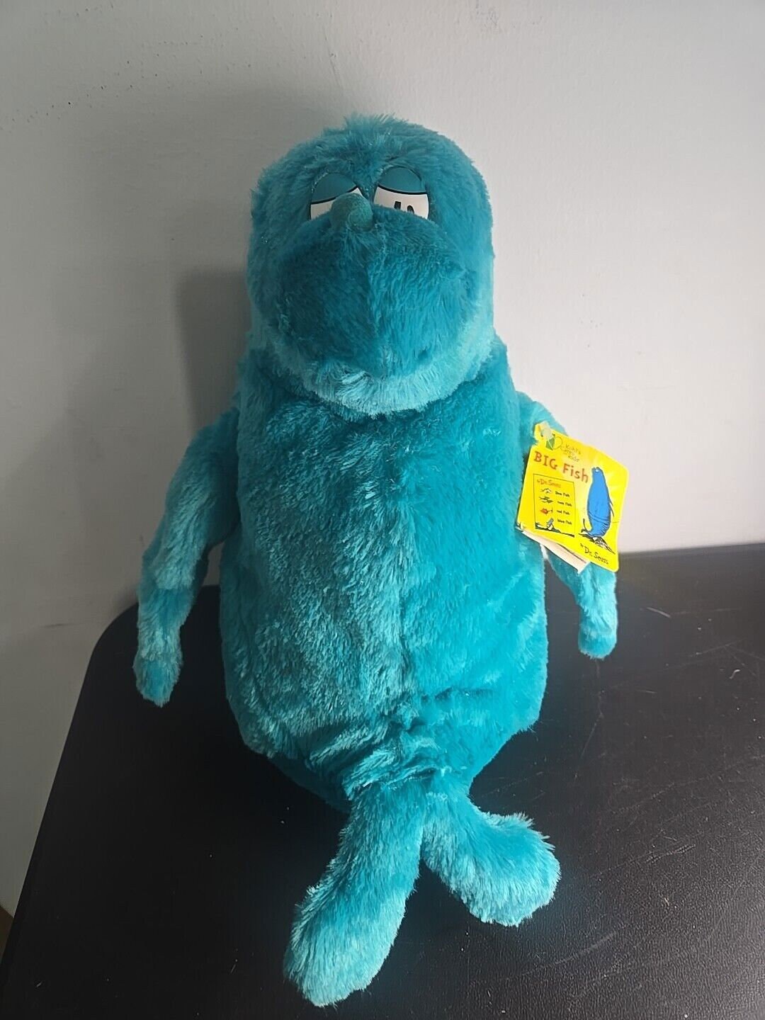 Kohls Cares for Kids Dr. Seuss' BLUE FISH Plush One Fish Two Fish Red ...