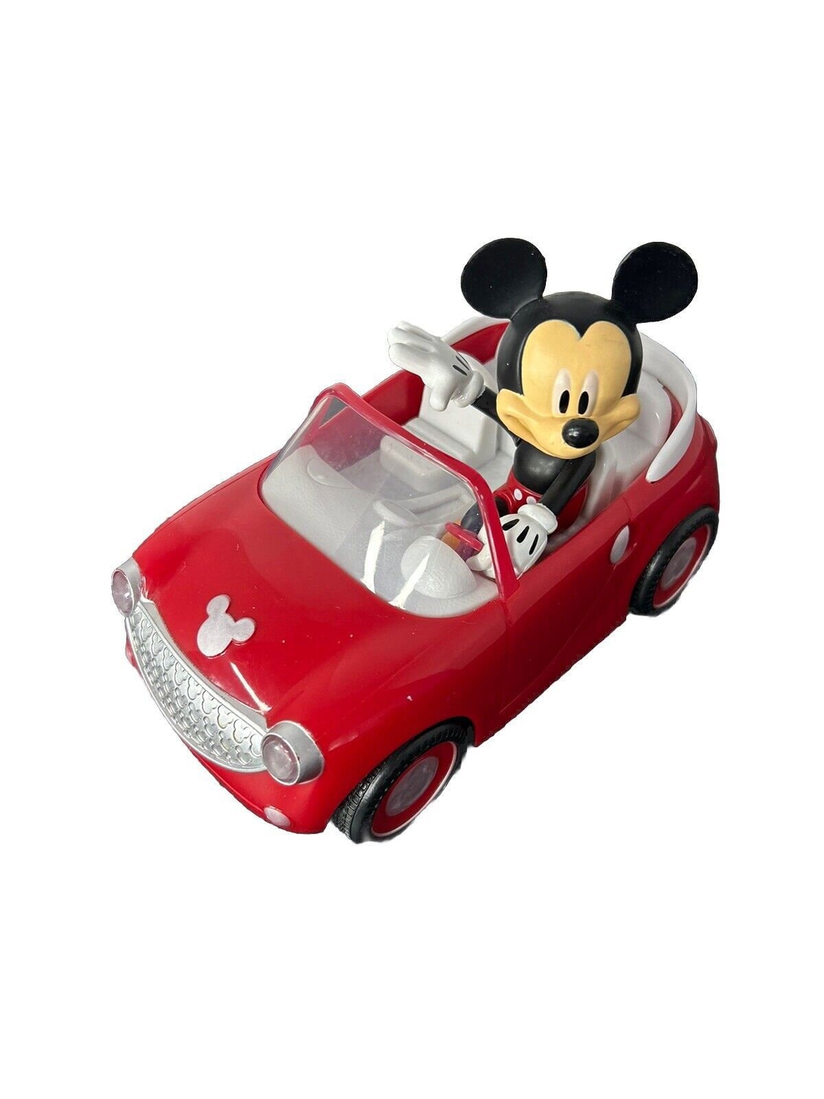 Mickey Mouse Roadster Clubhouse Red Toy Car No Remote Mickey Mouse ...