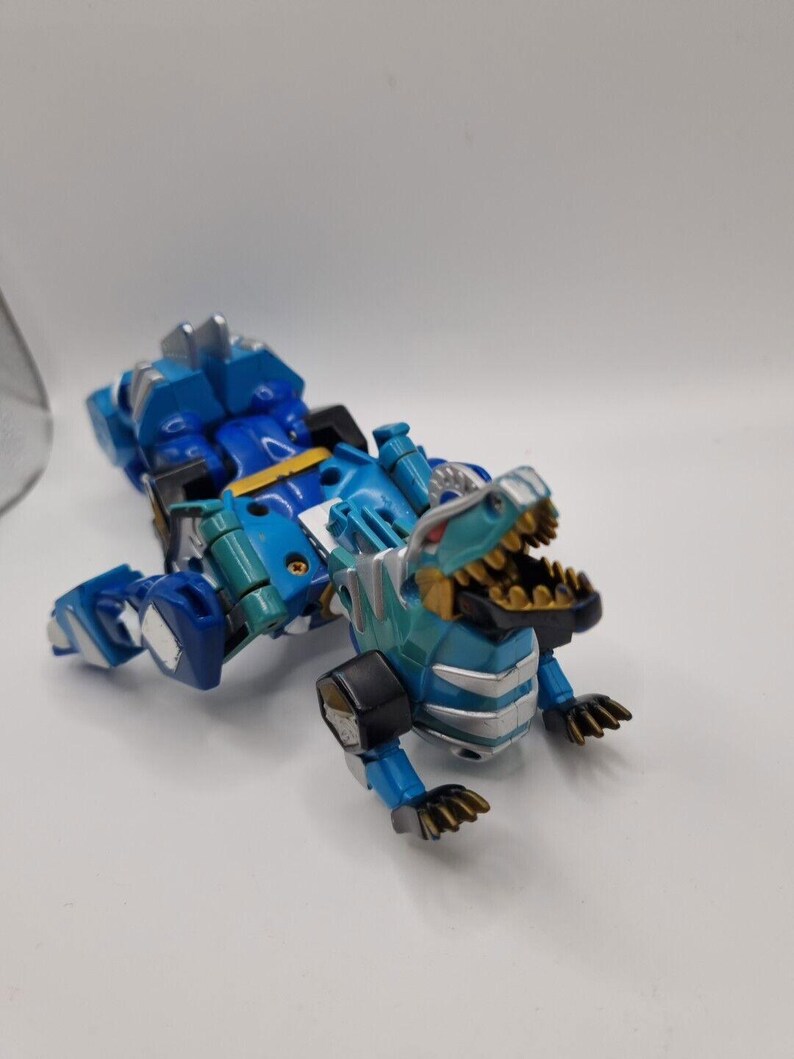 Power Rangers Dino Thunder Blue Ranger Transforming 6 Figure ...