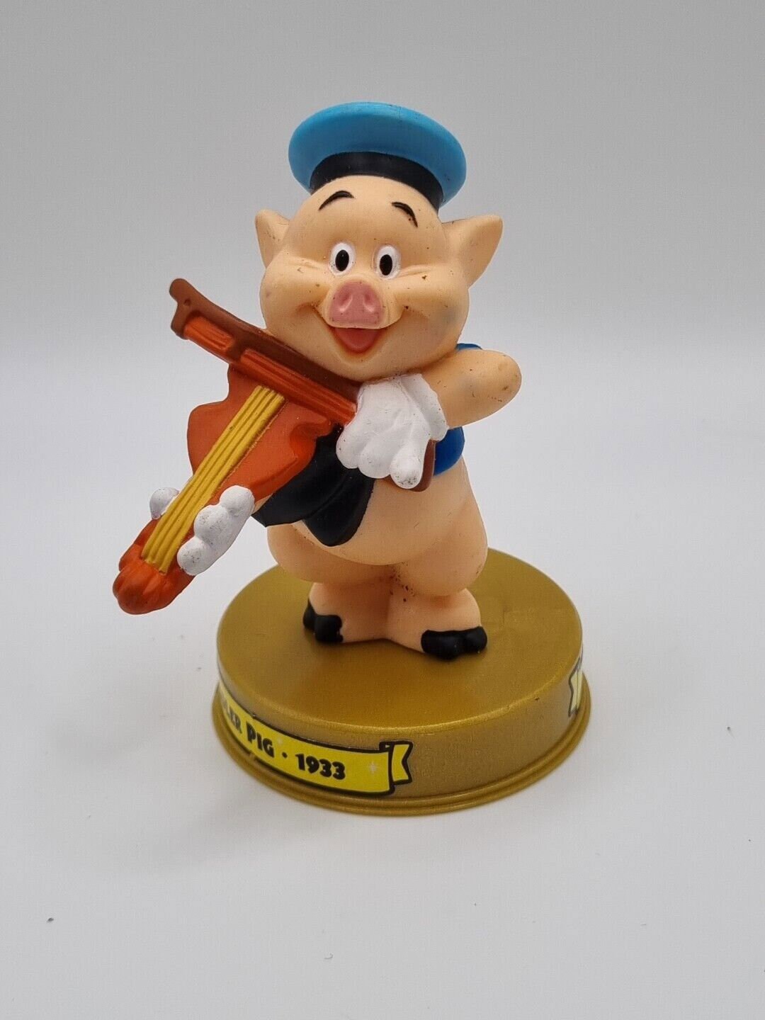 2002 Mcdonalds Happy Meal 100 Years of Disney Magic Fiddler Pig Figure ...