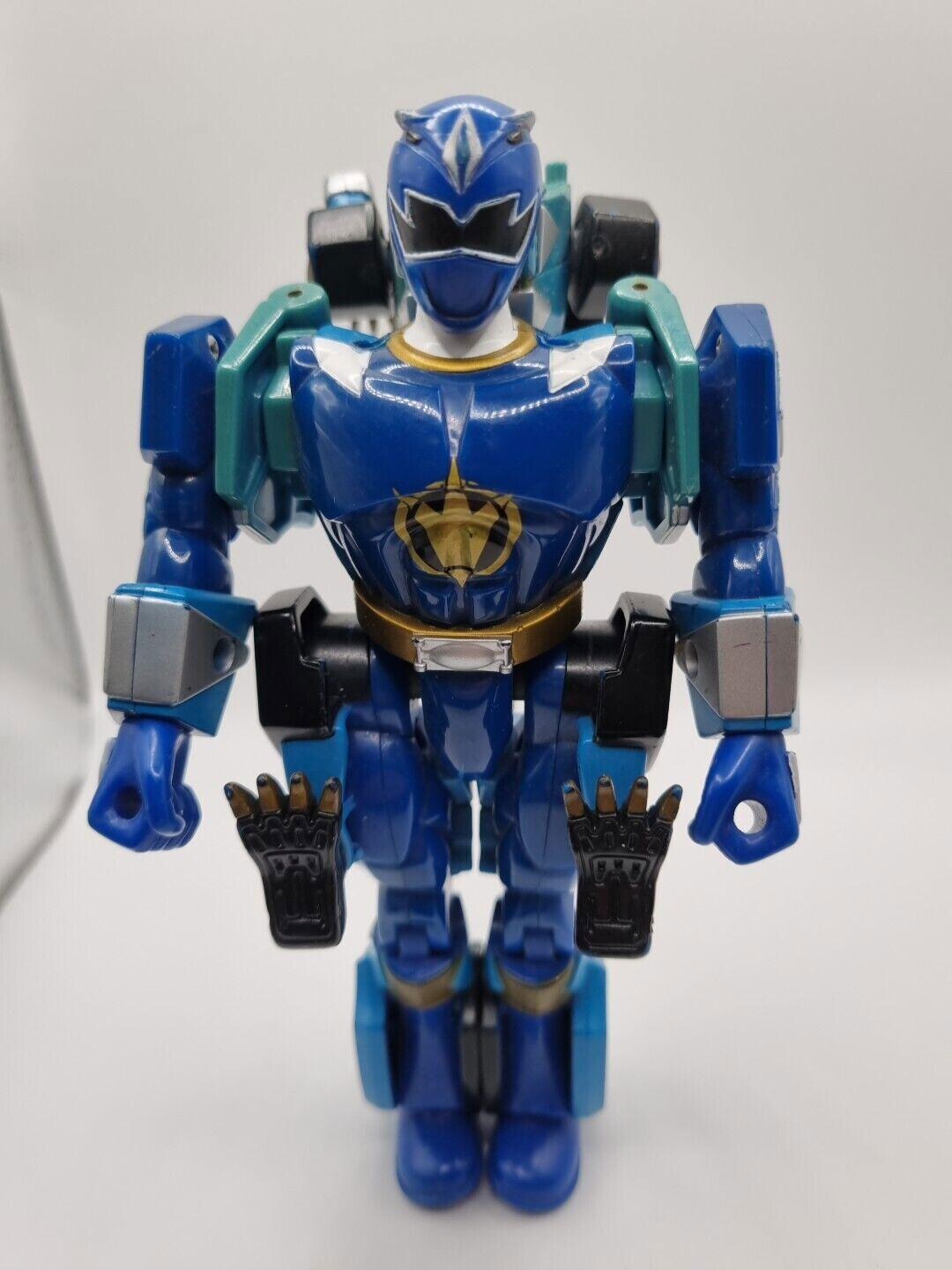 Power Rangers Dino Thunder Blue Ranger Transforming 6 Figure ...