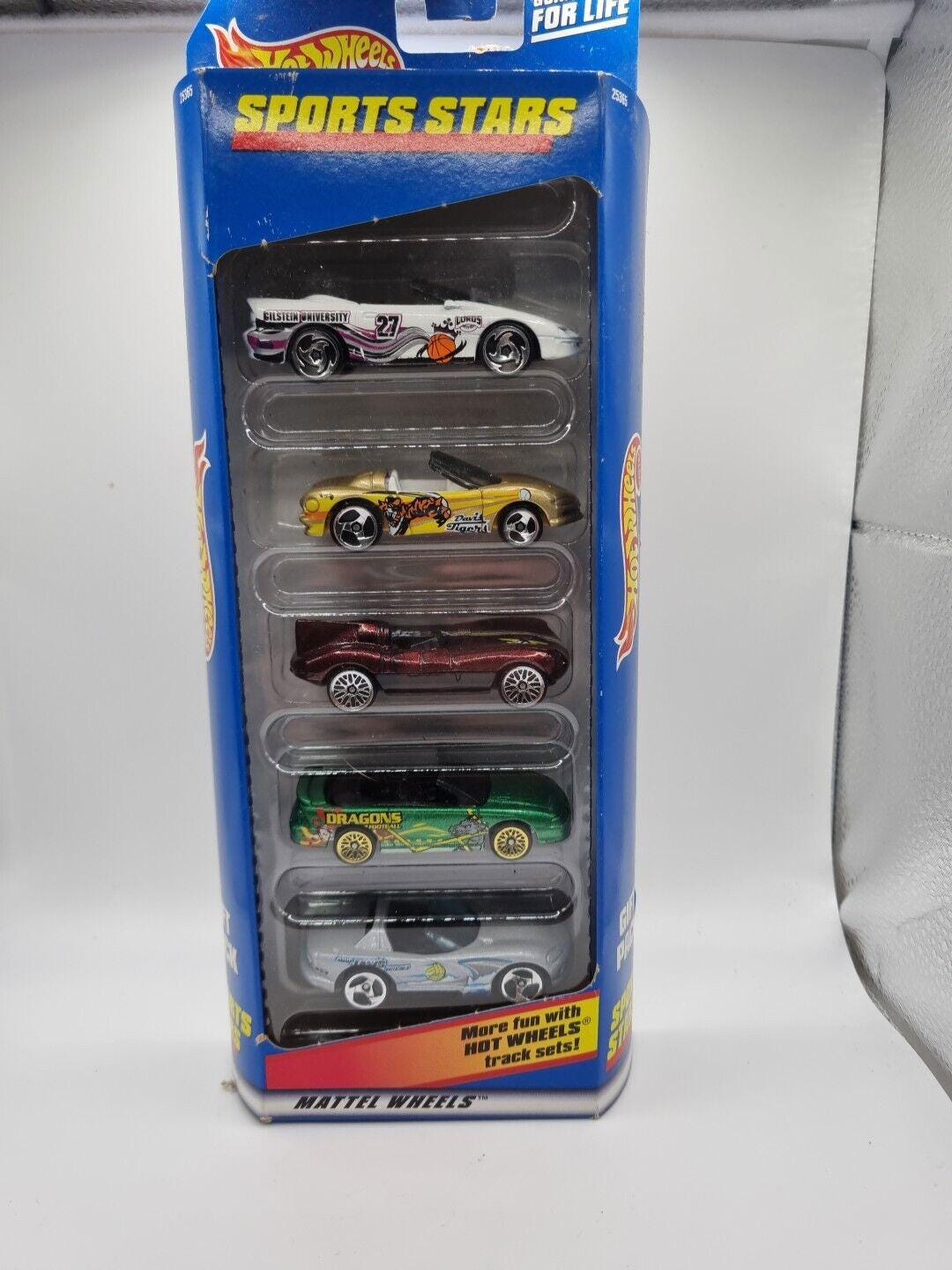 Hot Wheels Chevy 5-pack Diecast Cars Sports Stars - Etsy