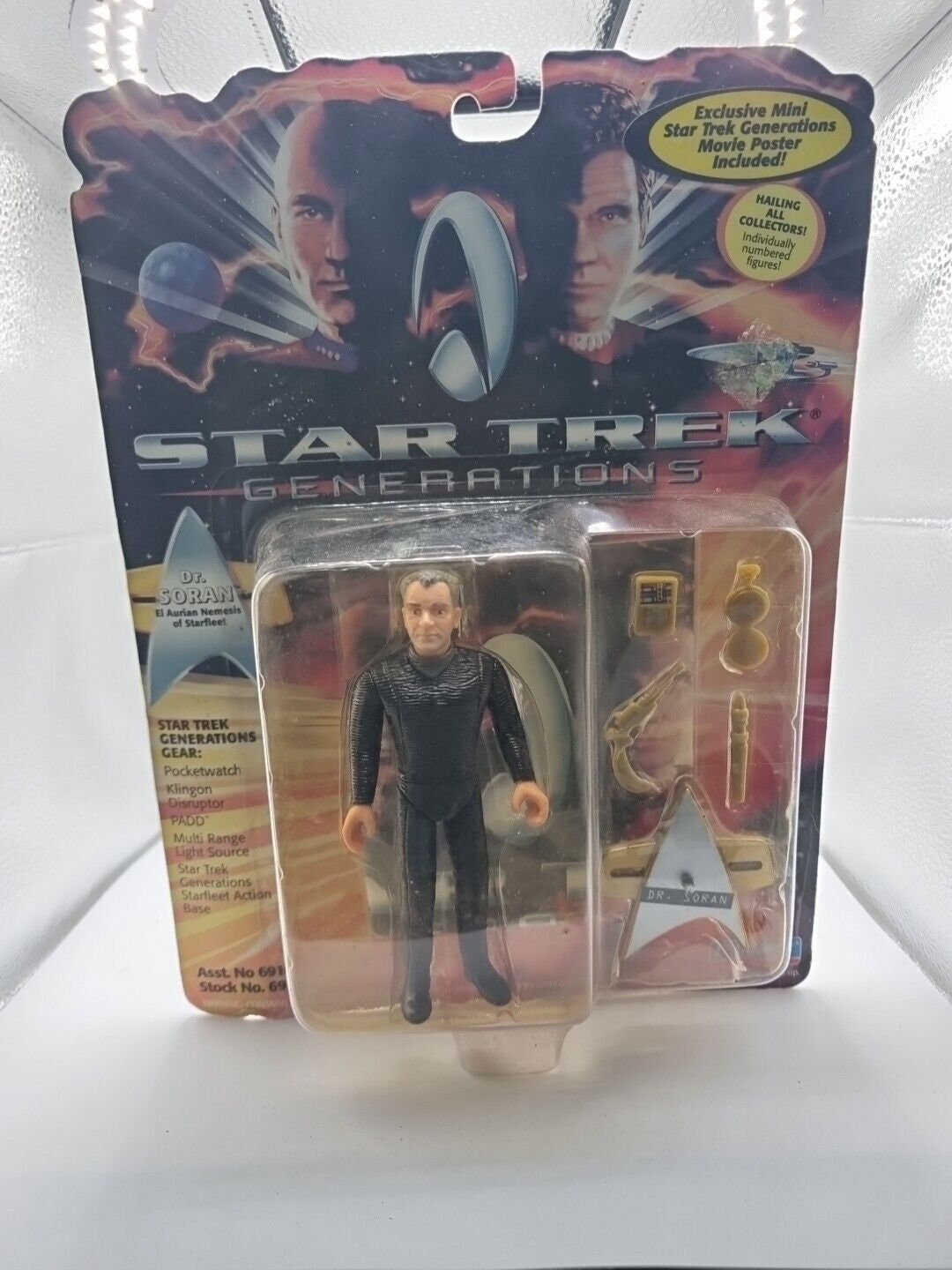 Star Trek Generations Dr. Soran 1994 Playmates Action Figure - Etsy