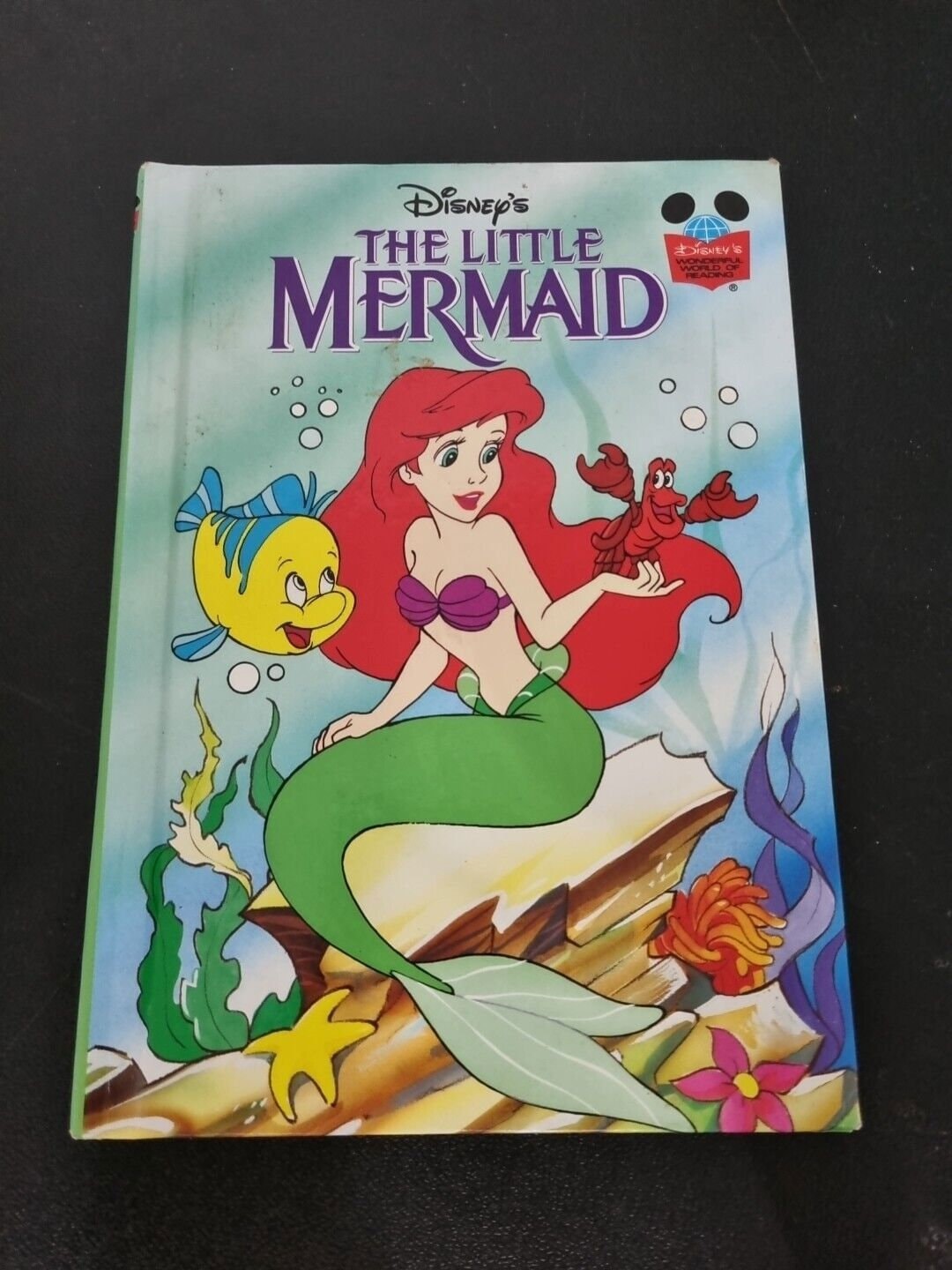 Book, Disney's the Little Mermaid, Hardcover, 1993, INV 54806 - Etsy