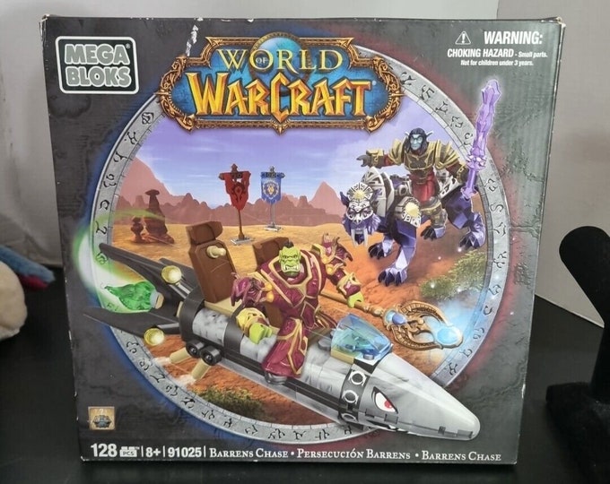 World of Warcraft Mega Bloks Barrens Chase Set 91025 100% Complete W ...