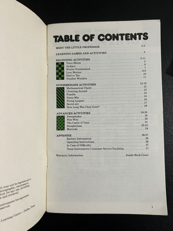 1976 Mr Professor Maths Games - Gem