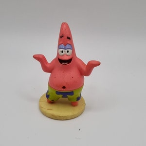 Patrick Star Mini Figure Nickelodeon Spongebob Squarepants Figurine 1.5 ...