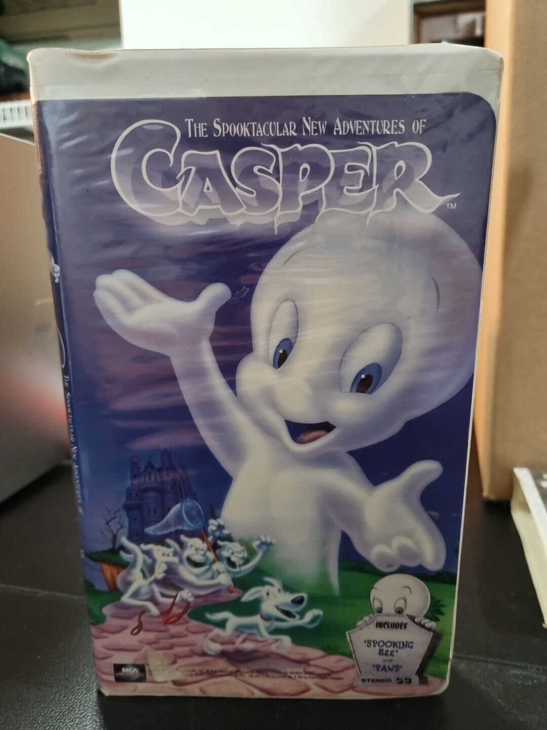 Spooktacular New Adventures of Casper, the Spooking Bee/paws VHS, 1996 ...