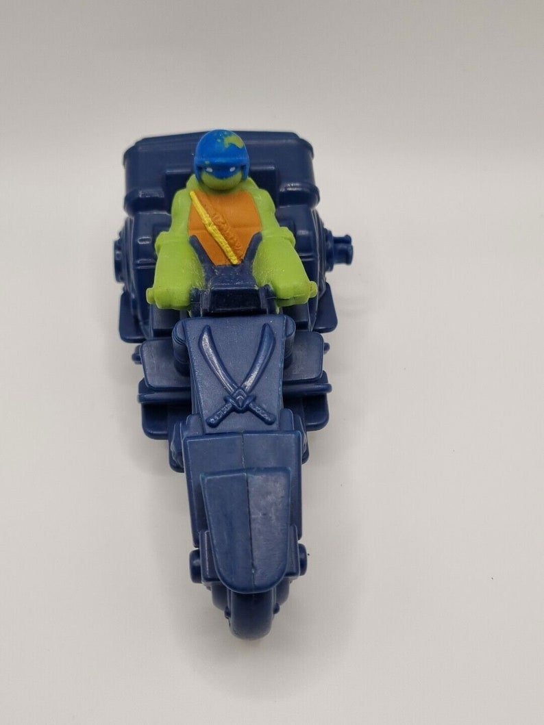 Teenage Mutant Ninja Turtles TMNT Leonardo Motorcycle Mcdonalds Toy - Etsy
