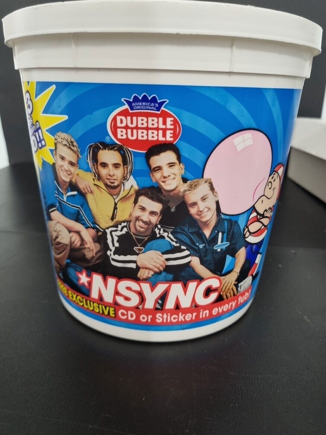 Nsync Dubble Bubble Bucket Only - Etsy