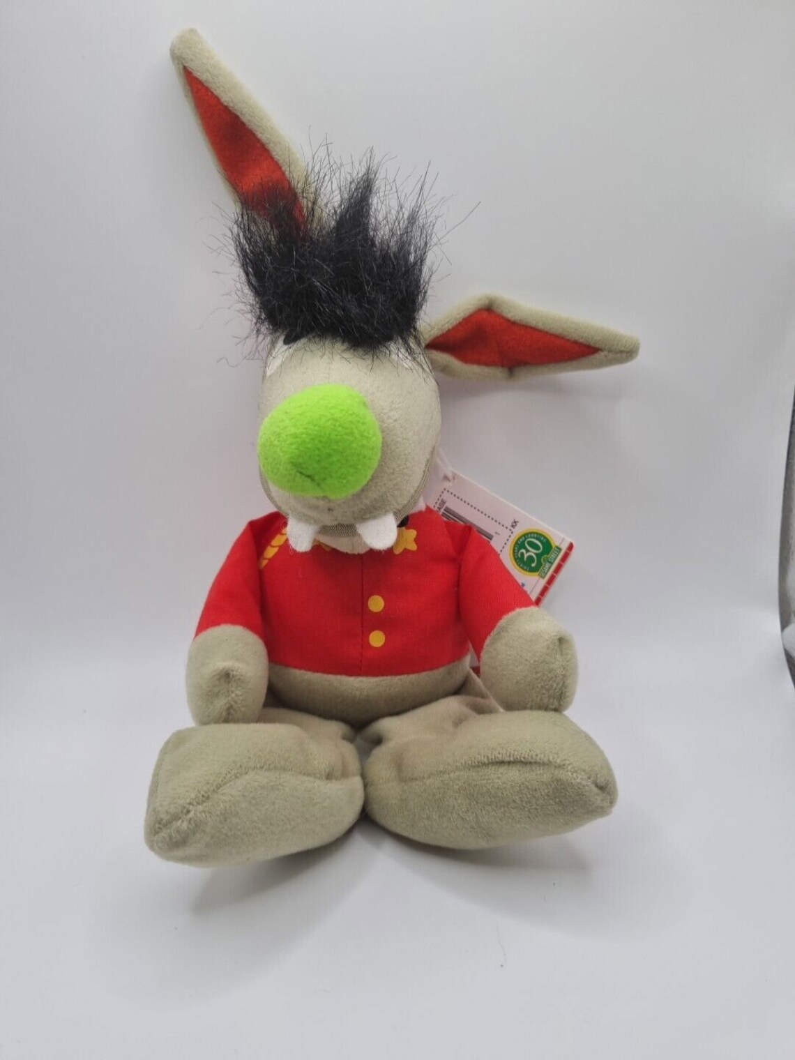 Vintage 1997 Tyco Jim Henson Muppets Benny Bunny Rabbit 9 Beanbag Plush ...