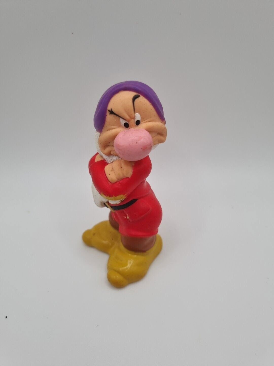 Disney Snow White Seven Dwarf Grumpy Vintage Toy Figure - Etsy