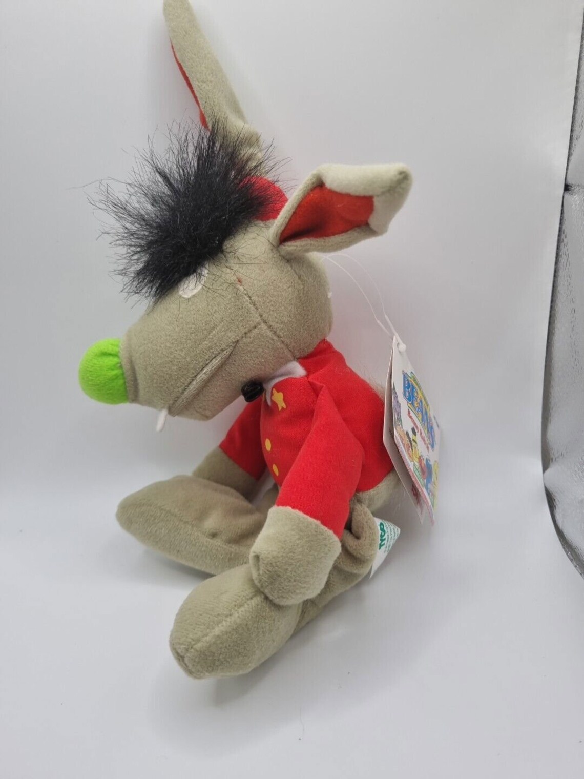 Vintage 1997 Tyco Jim Henson Muppets Benny Bunny Rabbit 9 Beanbag Plush ...