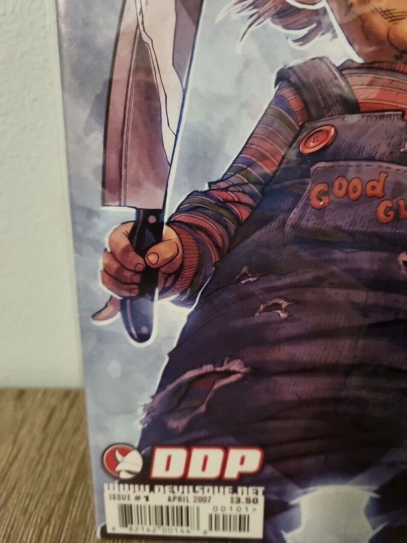 Chucky Comic Book 1A Devil's Due 2007 Ryan Ottley White Pages - Etsy