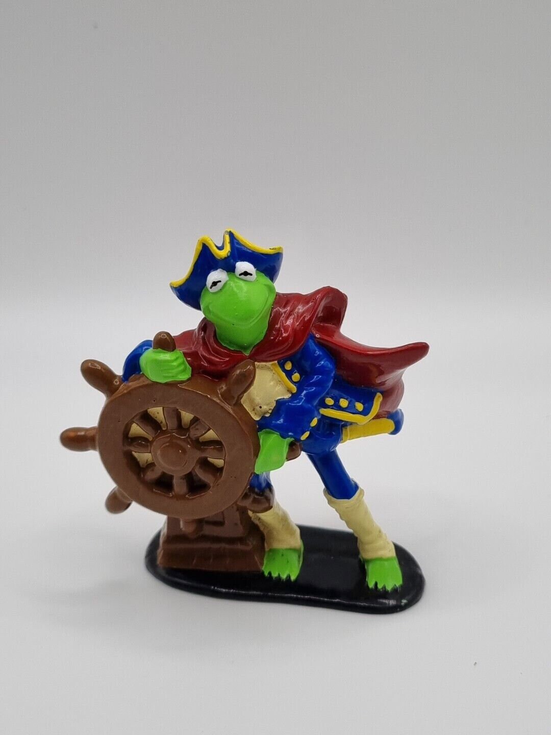 Vintage the Muppets Treasure Island Captain Kermit the Frog 3 PVC ...