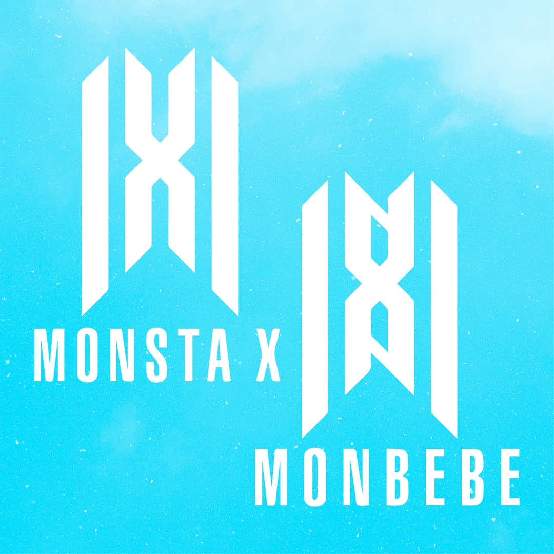 MONSTA X and MONBEBE Logo Decals • Vinyl Decal Transfer Sticker - Etsy