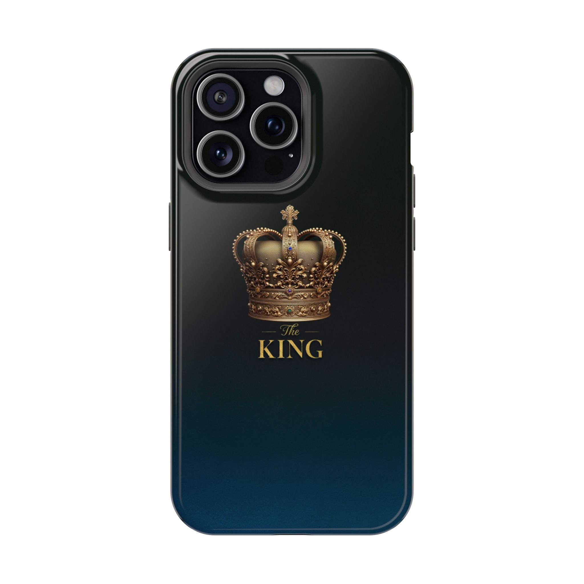 King and Queen Couple Phone Cases for iPhone 15 + 14 +13, Royalty Style ...