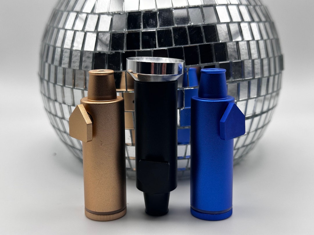 XL Metal Snuff Bullet (w/ Mini Funnel) - Premium USA MADE - Etsy Australia