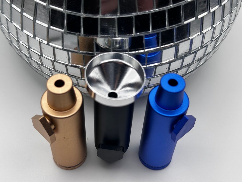 XL Metal Snuff Bullet w/ Mini Funnel Premium USA MADE - Etsy Australia