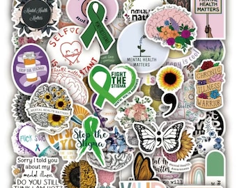 Addiction Recovery Sticker Mental Health Stickers Suicide - Etsy
