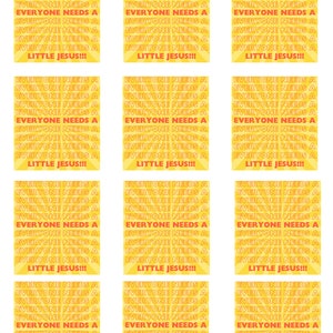 Everyone Needs a Little Jesus Printable - Etsy