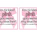 Teacher Appreciation Pink Color Tag | Instant Download | Teacher ...