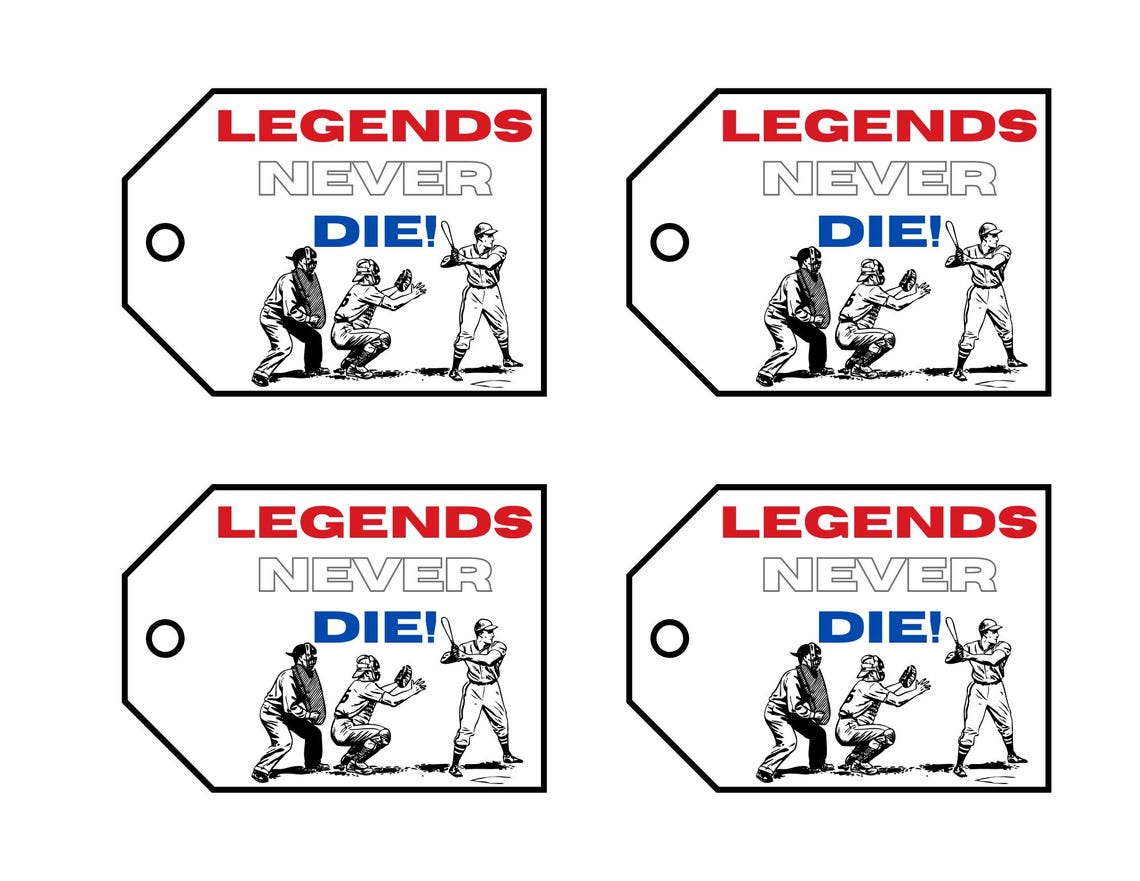 Hollywood Hits & Dugout Bites | Baseball Snack Tags With Movie Puns ...