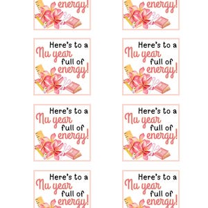 Alani Nu Teacher Gift Tags | Back to School Printables | Instant ...